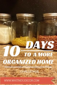Get Ready for the 10 Days to an Organized Home challenge - Whitney J Decor