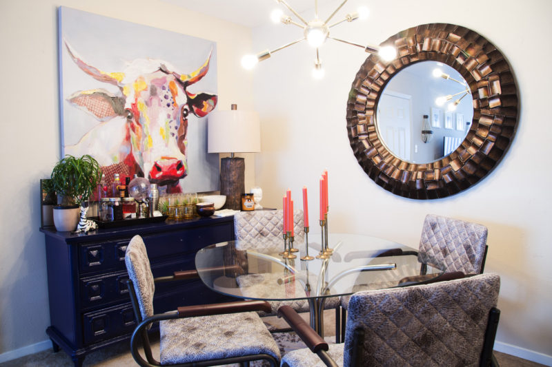 Small, Eclectic Apartment Tour - Whitney J Decor