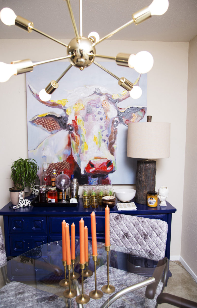 Small, Eclectic Apartment Tour - Whitney J Decor