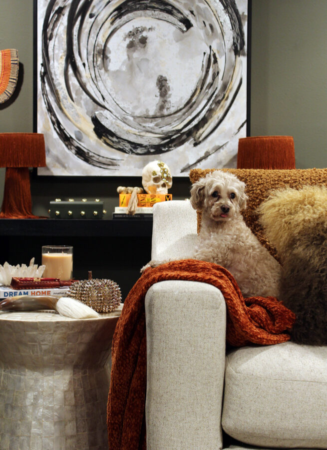 Bringing Fall Decor into my Living Room with Joss & Main - Whitney J Decor